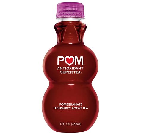 Pom Wonderful Antioxidant Super Tea Pomegranate Elderberry Boost Tea Shop Juice At H E B