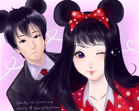 Human Minnie And Mickey By Shelly On Deviantart