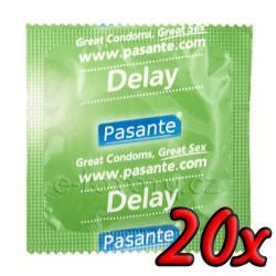 Vásárlás Pasante Infinity Delay Késleltetős óvszer 20 Db Óvszer árak