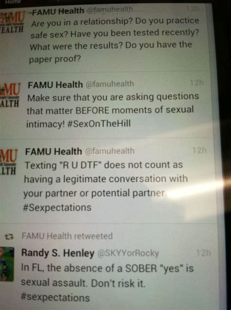 Famu Health Officials Say Frank Conversations On Sex Needed To To