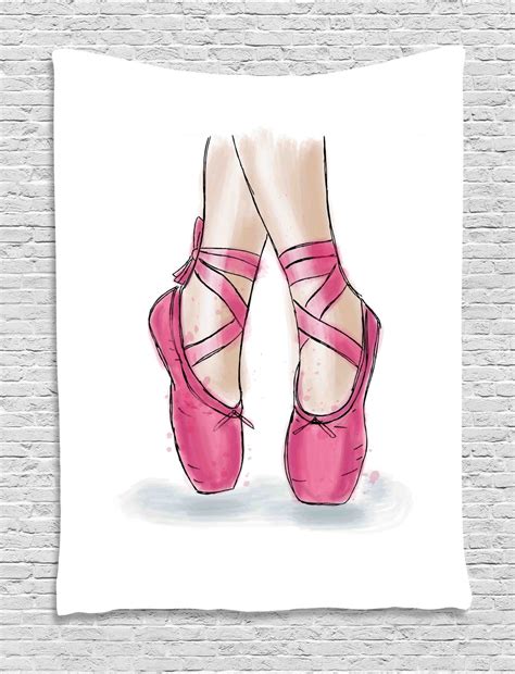 Hanging Ballet Shoes