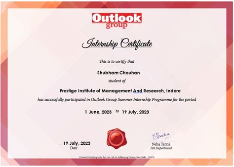 Shubham Chouhan On Linkedin Im Excited To Share That I Recently