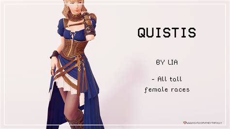 Quistis The Glamour Dresser Final Fantasy Xiv Mods And More
