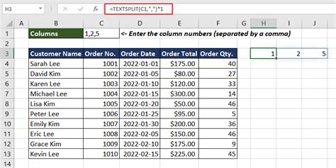 Excel Choosecols Function How To Use