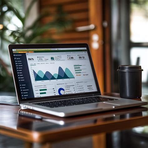 Website Analytics Overview Premium Ai Generated Image