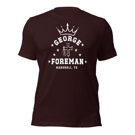 George Foreman T Shirt Heavyweight Boxing Champion Tee Etsy