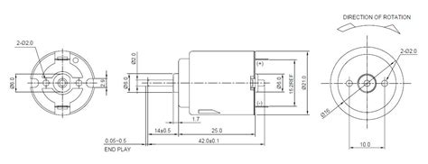 Re 140a ∮21mm Dc Motor And Gear Motor Manufacturer Prorich