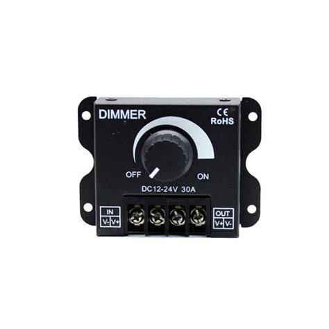Dc12 24v 30a 1w High Power Dimmer Led Strip Light With Controller Knob