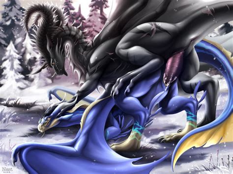 Rule 34 Animal Genitalia Anus Black Body Black Horn Black Scales Blue