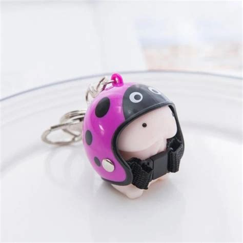 Mochi Ding Ding Squishy Helmet Key Chain Fathers Day T Penis Dick