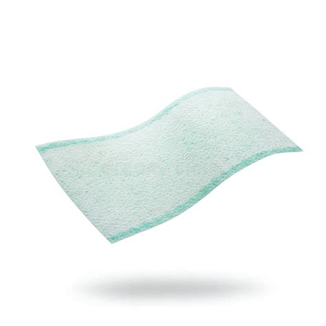A Biodegradable Laundry Detergent Sheet Strip Stock Image