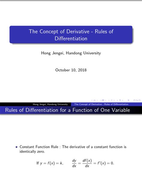 Theconceptofderivative1 2 Pdf Derivative Real Analysis