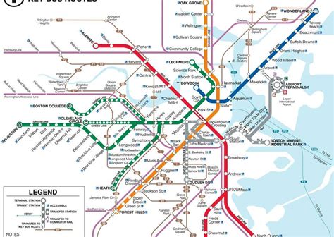 Boston T Map Printable Printable Templates
