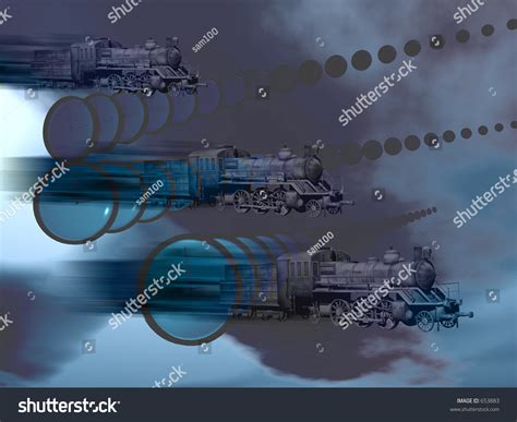 Abstract Visualization Passing Time Aging Growing Stock Illustration 653883 Shutterstock
