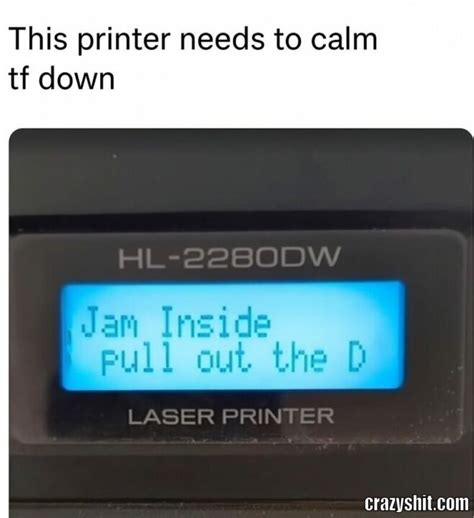 This Printer Crazy Shit