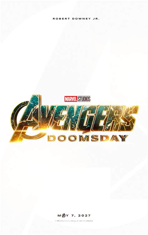 Avengers Doomsday Teaser Poster 2027 New Date By Mrandrew7w7 On Deviantart