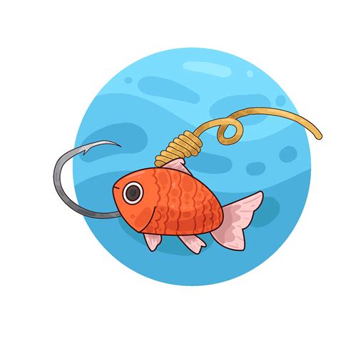 Illustration Of Fishing Hook 48207330 Vector Art At Vecteezy