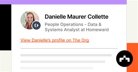 Danielle Maurer Collette People Operations Data And Systems Analyst