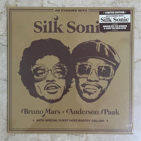 Limited Edition Silk Sonic An Evening With Silk Sonic Extra Track Hobbies And Toys Music And Media