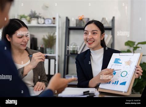 Business Presentation And Team Collaboration A Professional Woman