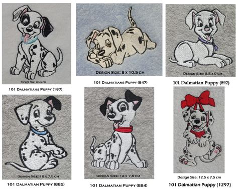 101 Dalmatians Puppies Names