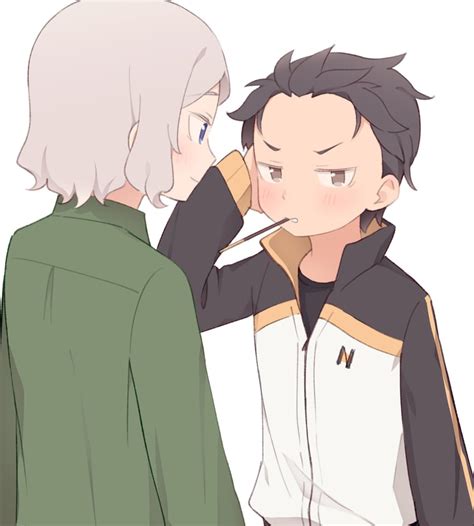 Natsuki Subaru And Otto Suewen Rezero Kara Hajimeru Isekai Seikatsu