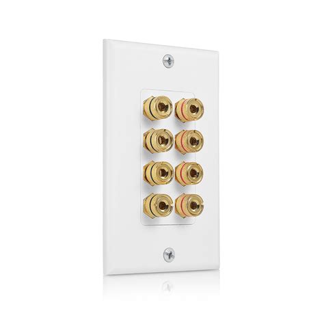 Cable Matters Speaker Wire Wall Plate Speaker Wall Plate