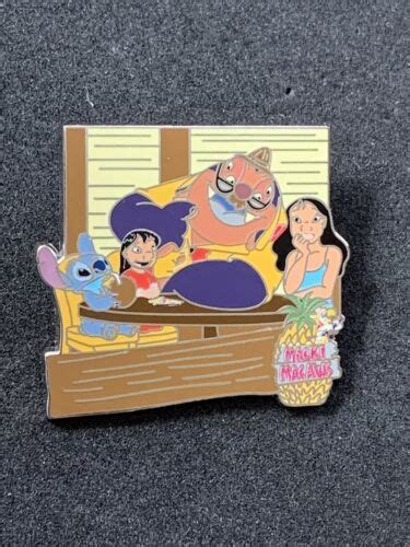 Disney 2021 Lilo And Stitch Macki Macaws Distinctively Dining Pin 4636438397