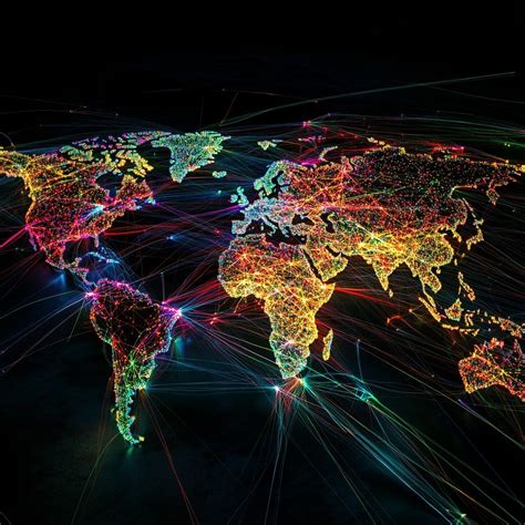 Free Global Connectivity Map Image Global Connectivity Map