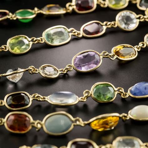 Juicu Multi Gemstone Necklace
