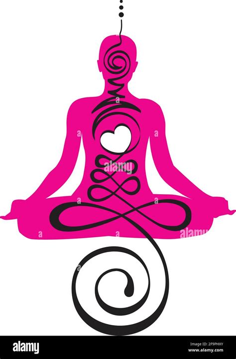 Unalome Buddhist Symbol Represents Lifes Path Toward Enlightenment