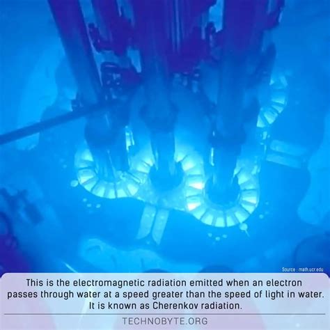 The Cherenkov Radiations Blue Light Looks Like A Scene Out Of A Movie