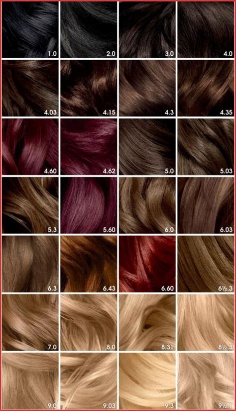 4n Hair Color Chart Warehouse Of Ideas