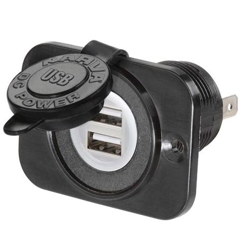 Narva Heavy Duty Dual Usb Socket Saae