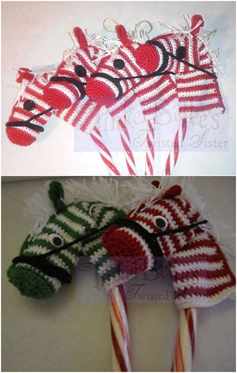 Free Crochet Candy Cane Patterns Diyncrafty