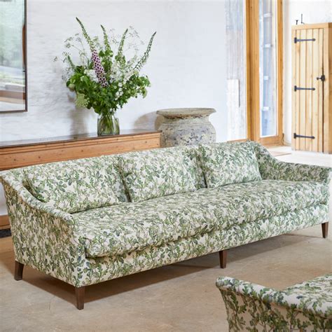 Oak Leaf Fabric Thyme And Bertioli