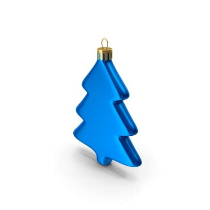 Tree Ornament Blue 3d Incl Holiday And Christmas Envato