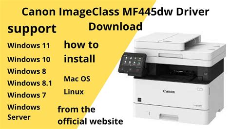 Canon Imageclass Mf445dw Driver Download Windows 11 Windows 10 Mac 12