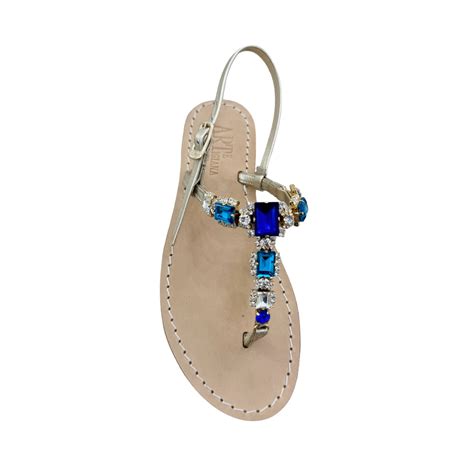 Handmade Jewel Sandals Fashion Sorrento Capri Positano