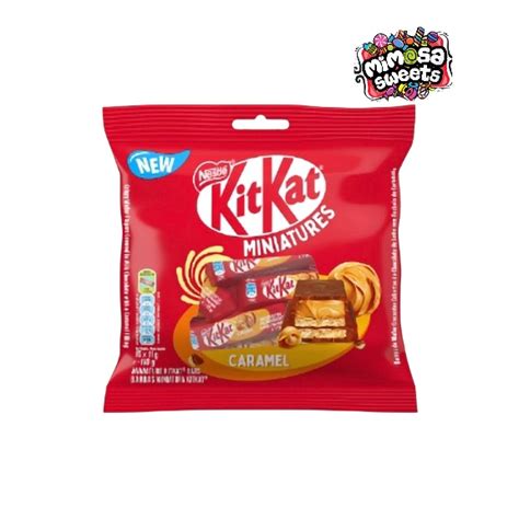 Nestle Kit Kat Miniatures Caramel 110g Mimosa Sweets