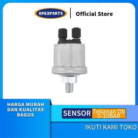 Jual Oli Pressure Sensor Switch Tekanan Oli Oil 10 Bar 2 Pin Vdo Drat 10 Mm Shopee Indonesia
