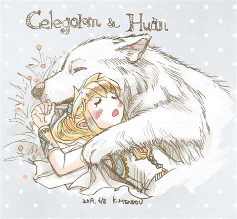 Celegorm And Huan Tolkiens Legendarium And 1 More Drawn By Kazuki