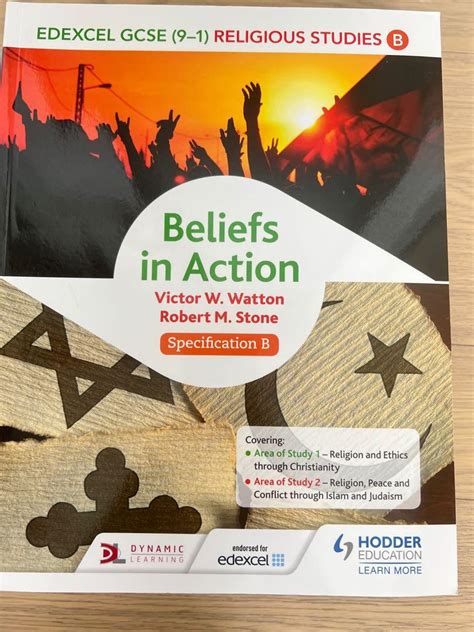 Edexcel Gcse Rs Specification A Andb 興趣及遊戲 書本 And 文具 教科書 Carousell