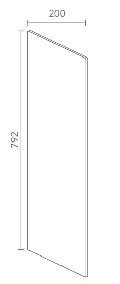 Elements Inset Glass Rake 4 Pack Richard Burbidge