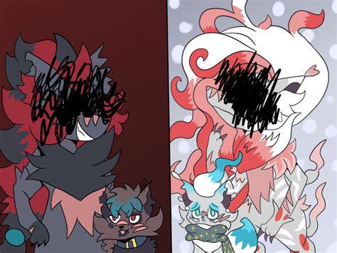 And Hiroshi Normal And Hisuian By Karaicat On Deviantart