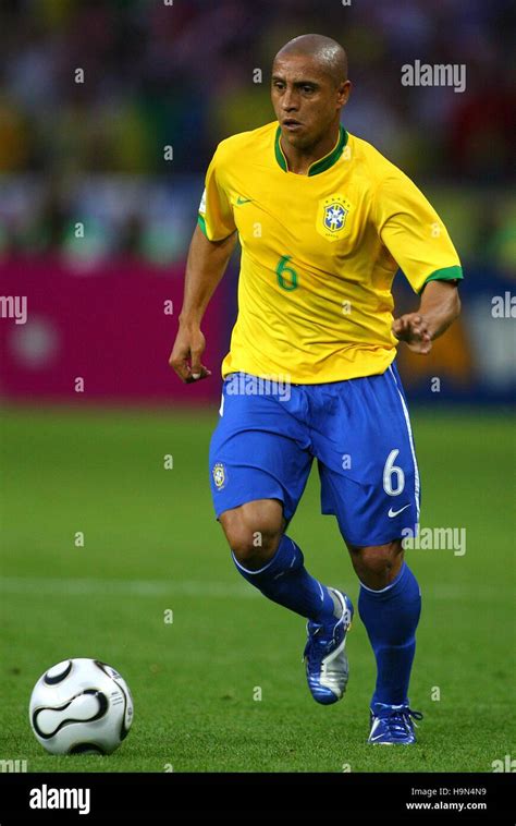 Roberto Carlos Brazil And Real Madrid World Cup Berlin Germany 13 June