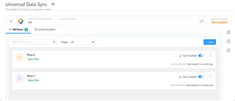 Universal Data Sync Uds Create A Data Flow Help And Support