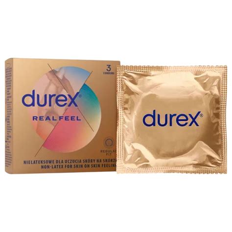 Durex Real Feel Latexmentes óvszer 3db Emaghu