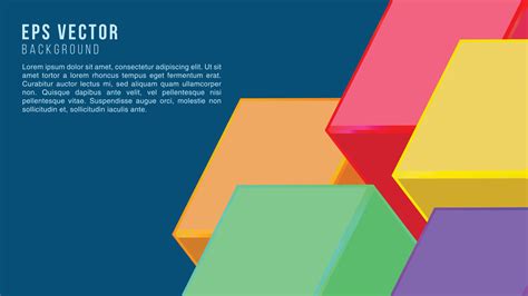 Blue Colourful Shape Background Abstract Eps Vector 14536659 Vector Art At Vecteezy