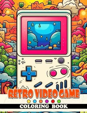Retro Video Game Coloring Book Stunning Coloring Pages For Teens